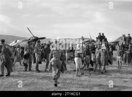 The Greek Spitfire at Araxos Stock Photo - Alamy