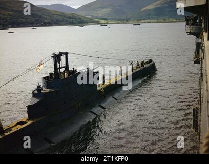 On Board the Submarine Depot Ship HMS Forth, Holy Loch, Scotland, 1942 ...