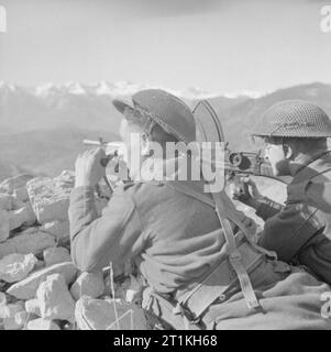 British Bren gun team in action in North Africa WW11. The the mainstay ...