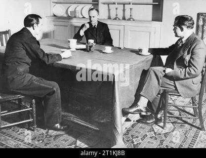 Civil Defence in Britain- Indoor Air Raid Shelters, C 1941 A photograph ...