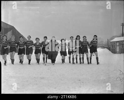 Faireys Play Soccer- a Women's Football Match Between Fairey and Av Roe ...