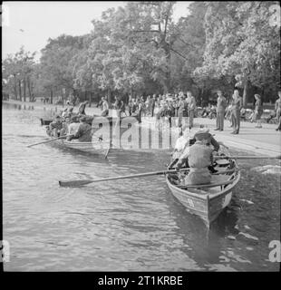 Peggy Franks and Pinkie Barnes enjoy tea in the garden as part of their ...