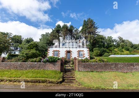 House in Carrie, Isle Of Arran, Firth of Clyde, Scotland, UK Stock ...