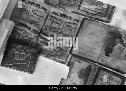 The Katyn Massacre, 1940 Set of documents belonging to General Mieczys ...