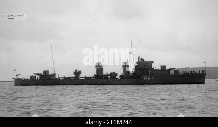 HMS Fearless, British destroyer, WW2 Stock Photo - Alamy
