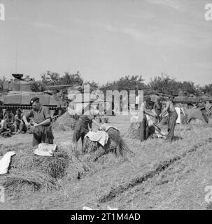 A Sherman tank of 8th Armoured Brigade in Kevelaer, Germany, 4 March ...