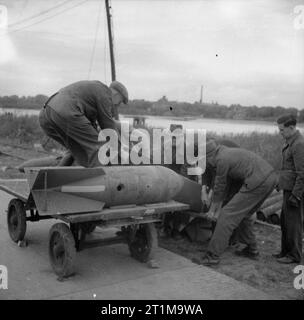 Germany Under Allied Occupation The U-Boat pens at Hamburg going up in ...