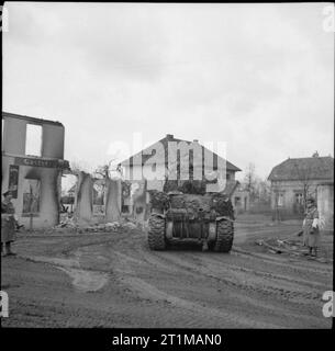 On 30 March 1945, a Sherman tank of the British Army’s 7th Armoured ...