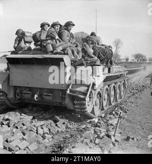 Comet tanks of the 2nd Fife and Forfar Yeomanry, 11th Armoured Division ...