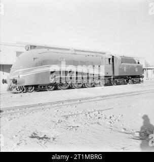 The 'Iraqi Steamliner', a locomotive built by Robert Stevenson ...