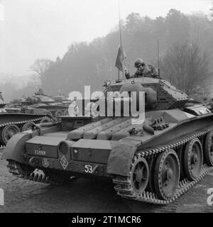 Covenanter tanks of the 2nd (Armoured) Irish Guards, Guards Armoured ...
