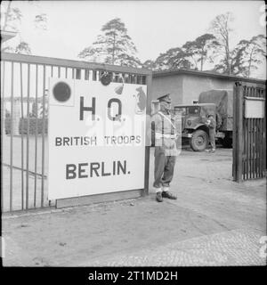 Germany Under Allied Occupation Lance Corporal E Cowley of the Royal ...