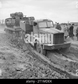 EXPERIMENTAL TANK RECOVERY SECTION ABORFIELD - Drawbar gear. Towing ...