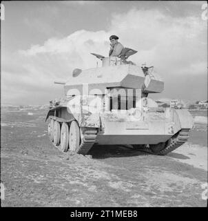 The British Army on Malta 1942 Light Tank Mk VIs during an exercise in ...