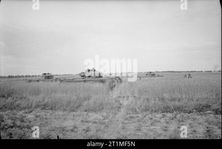 British Tanks Nw Europe 1944-45 A Churchill tank of 'B' Squadron, 107th ...