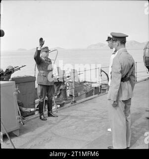 The Liberation of Rhodes, 1945 Major General Wagner, Commander of ...