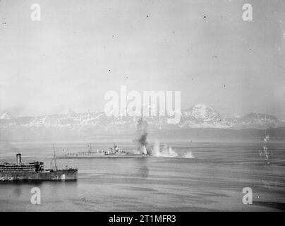 The Norwegian Campaign 1940- Naval Operations The Second Battle of ...