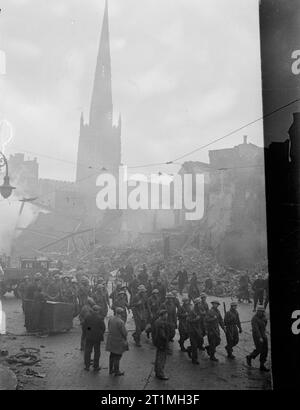 Operation Moonlight Sonata- Bomb Damage in Coventry, November 1940 A ...