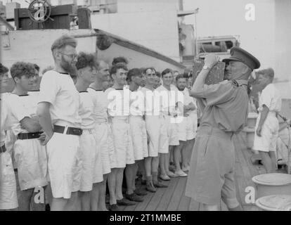 Operation Pedestal, August 1942 Aftermath: Survivors from merchant ...