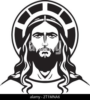 Wonderful and lovely Jesus Christ vector art Stock Vector Image & Art - Alamy