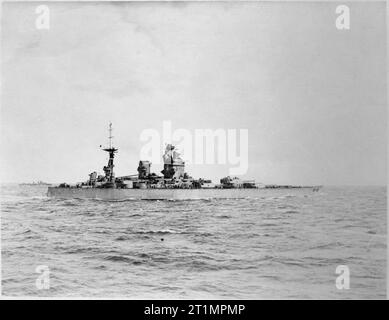HMS Rodney WW2 was one of two Nelson-class battleships built for the ...
