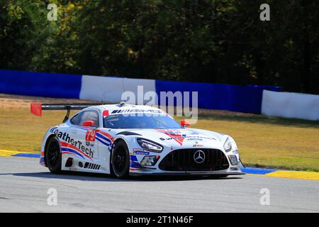 BRASELTON, GA - OCTOBER 14: #79: WeatherTech Racing, Mercedes AMG GT3 ...