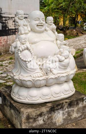 Smiling Buddha Sculptures, Vietnam, between Hanoi and Haiphong, Highway ...
