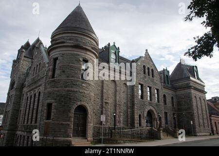 Law courts on Duckworth Street in St. John's, Newfoundland & Labrador ...