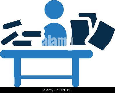 Disorderly, disorganized icon. using in commercial purposes, print ...