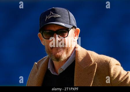 Sale Sharks co-owner Simon Orange and his wife Michelle arrive at the ...