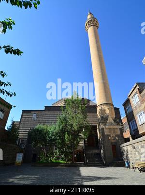 Located in Diyarbakir, Turkey, Behram Pasha Mosque was built in the ...