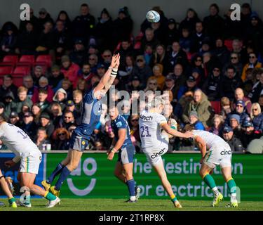 Archie McParland of Northampton Saints during the Premiership Cup match ...