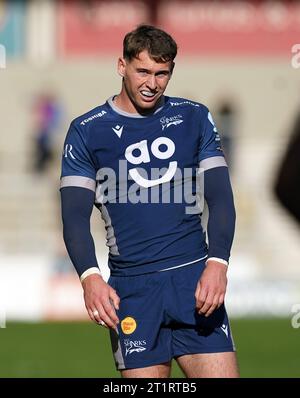 Sale Sharks' Tom Roebuck during the Gallagher Premiership Rugby match ...