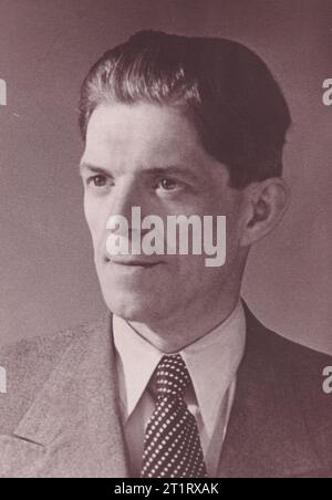 A portrait of German spy, Josef Jakobs, taken in April 1940 prior to ...