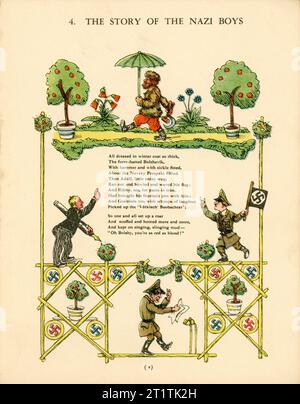 1940s Adolf Hitler, Joseph Goebbels and Hermann Goering as Nazi ...