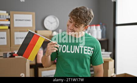 Heartwarming portrait, smiling young hispanic man, a dedicated ...