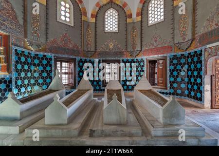 Tomb of Sehzade Mahmud in Muradiye Complex in Bursa, Turkey Stock Photo ...