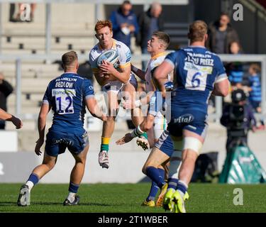 George Hendy of Northampton Saints during the Gallagher Premiership ...