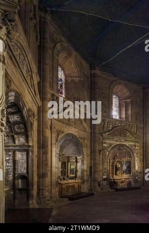 niches chapels with carved doorways and altarpieces of the Escorial ...