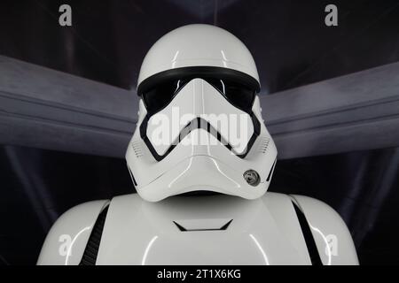 First Order Stormtrooper at the Disney100 exhibition Stock Photo - Alamy