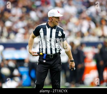 NFL referee Alan Eck (76) during a NFL preseason football game between ...