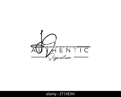 JO Signature Logo Template Vector Stock Vector Image & Art - Alamy