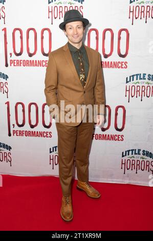 Bryce Pinkman attends celebration of 100th performance of Little Shop ...