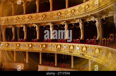 Lviv, Ukraine - October 10, 2023: Lviv National Opera interior Stock ...
