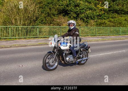 2017 Triumph Bonneville T100 Parallel Twin EU4 White Motorcycle ...