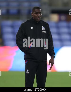 Darren Powell manager of Crystal Palace U21. - Crystal Palace U21 v ...