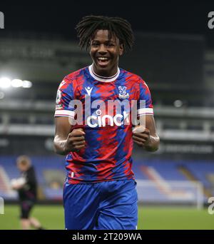 Franco Umeh-Chibueze of Crystal Palace U21 celebrates the penalty shoot ...