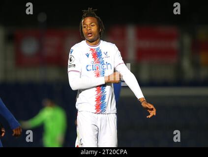 Ademola Ola-Adebomi of Crystal Palace U21. - Chelsea U21 v Crystal ...