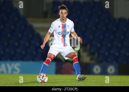 Noah Watson of Crystal Palace U21. - Crystal Palace U21 v Paris Saint ...