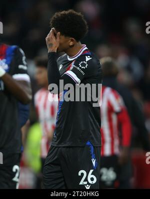 Chris Richards of Crystal Palace dejected at full time during the ...